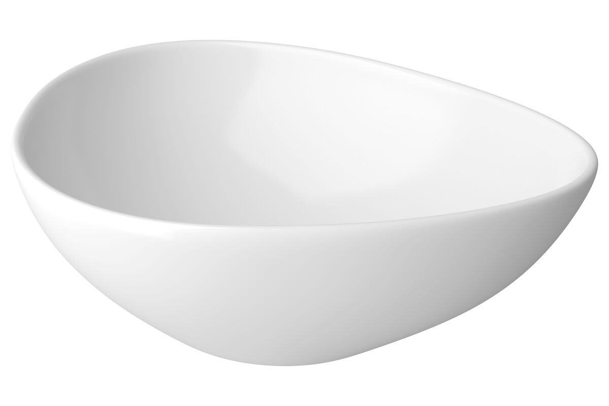 Umywalka nablatowa Moduo 45 nieregularna biała - Bricomarche.pl