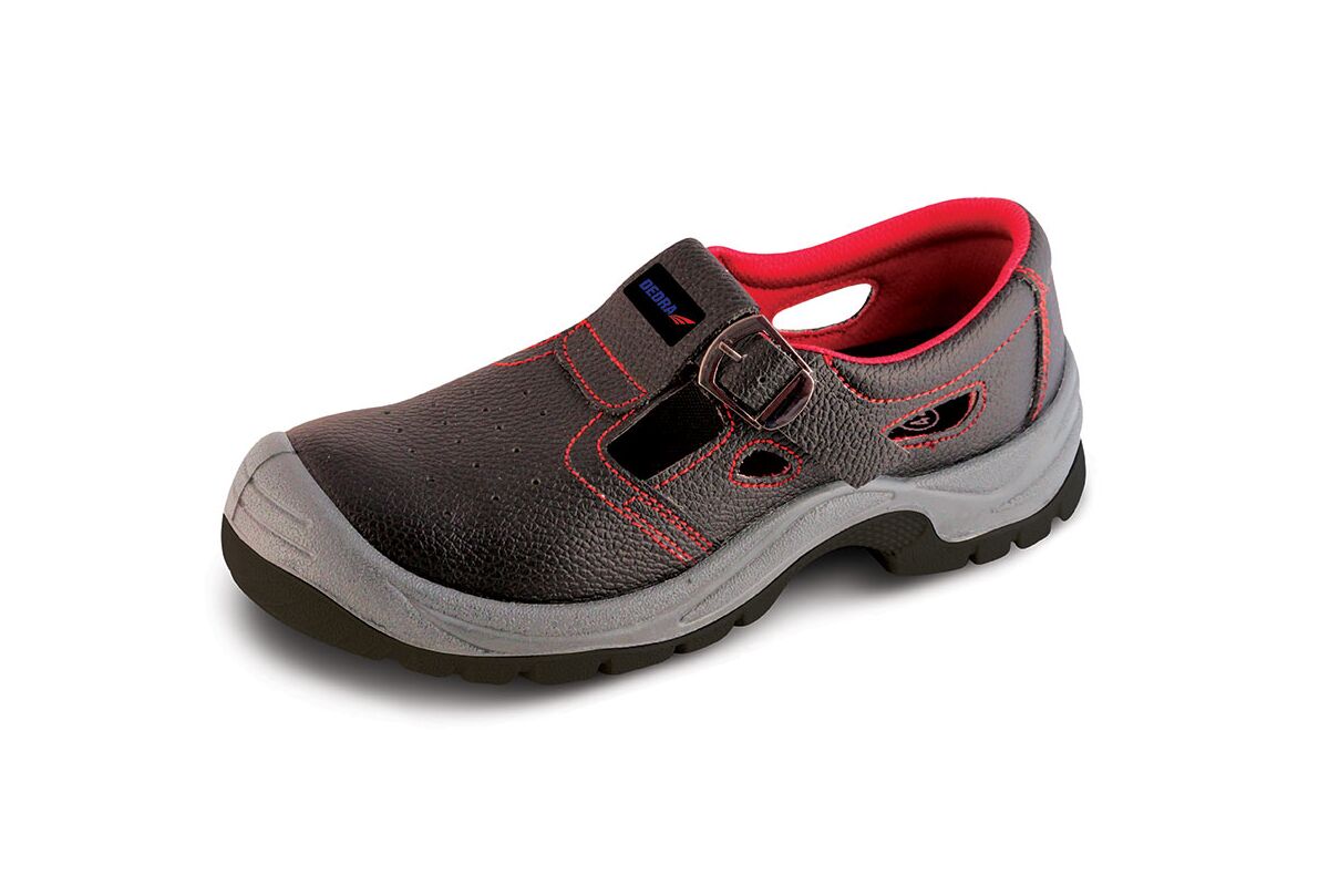 Sandały bezpieczne buty BHP skórzane kat.S1 SRC rozm.39 - Bricomarche.pl