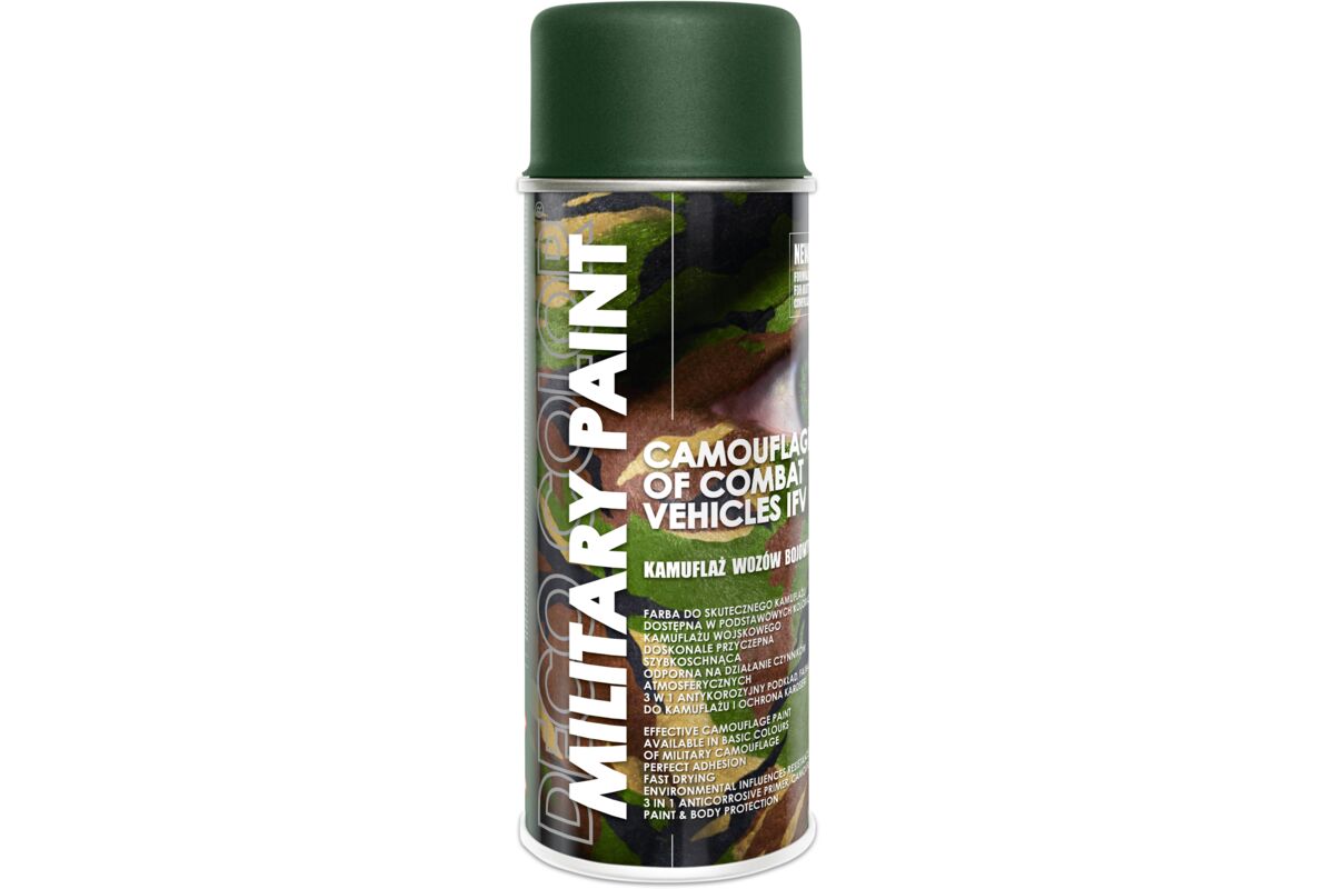 Farba do kamuflażu Military Paint Ral 6031 forest green 0,4 l DECO ...