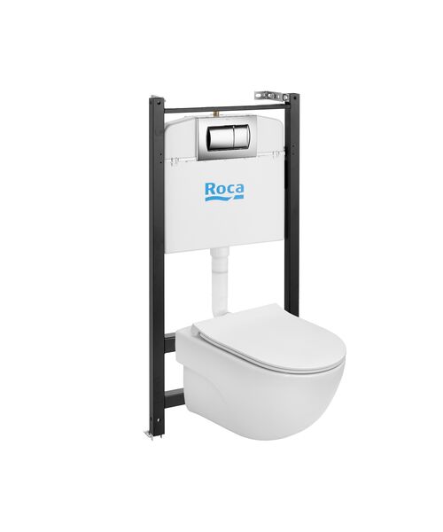 Roca miska WC Meridian Compacto Rimless Slim - Bricomarche.pl