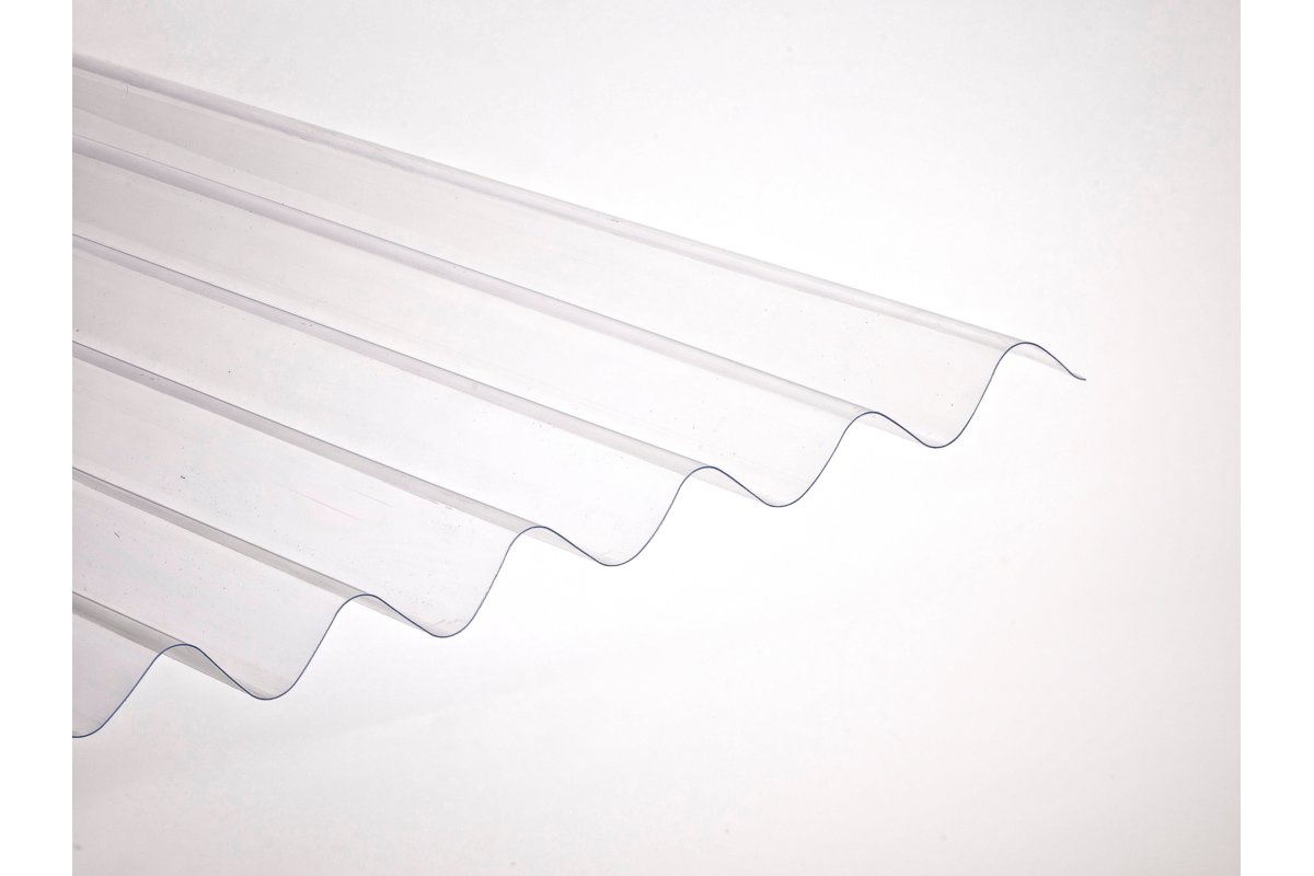 Płyta PCV przezroczysta 1 mm 200 x 95 cm Onduline - Bricomarche.pl