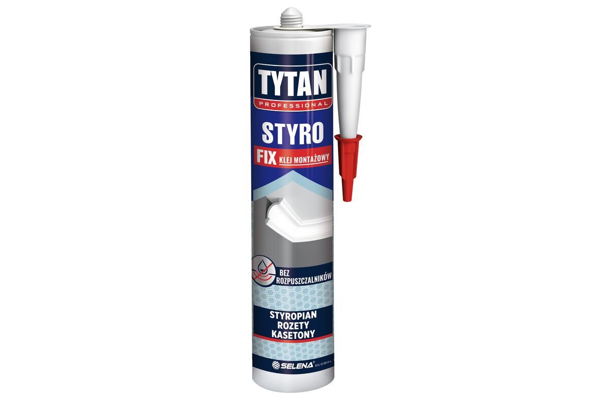 Klej do styropianu Styro Fix TYTAN PROFESSIONAL 290 ml - Bricomarche.pl