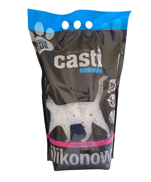 Żwirek silikonowy lawendowy 3,8 l CASTI - Bricomarche.pl