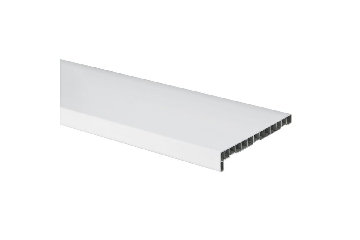 Parapet wewnętrzny PVC 25 x 99 cm biały Plasti King - Bricomarche.pl