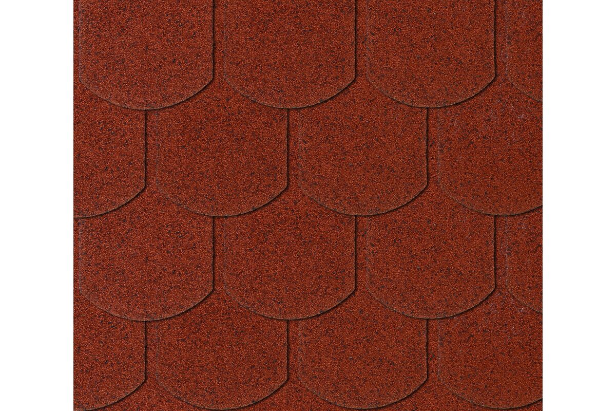 Gont bitumiczny karpiówka czerwony - Bricomarche.pl