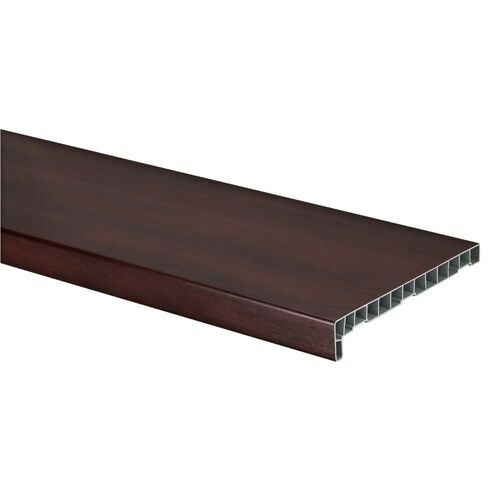 Parapet wewnętrzny PVC 30 x 99 cm mahoń Plasti King - Bricomarche.pl