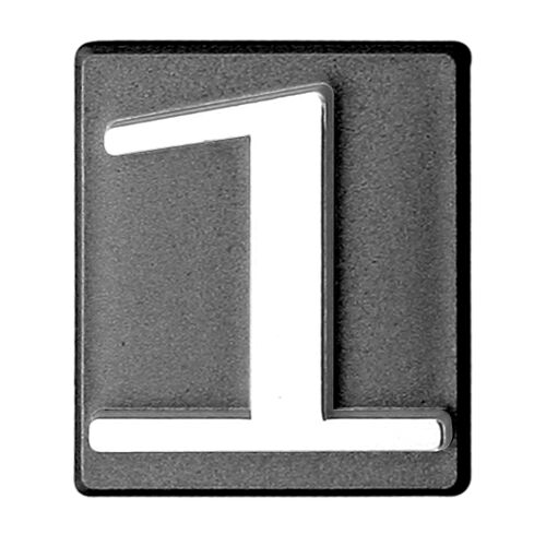 Cyfra "1" INV grafit - Bricomarche.pl