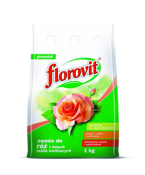 Nawóz do róż i innych roślin kwitnących worek 1 kg Florovit - Bricomarche.pl