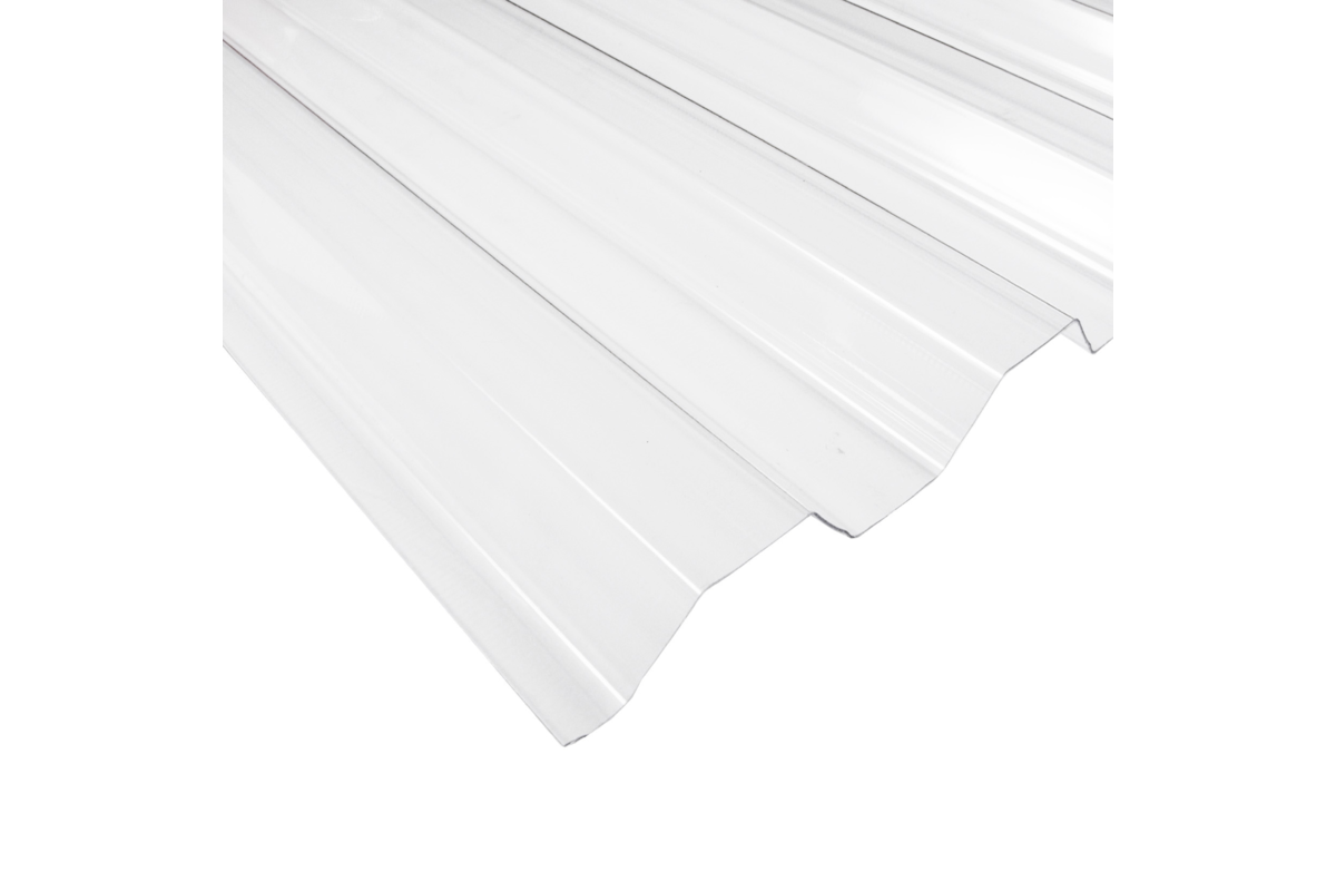 Płyta PVC bezbarwna 90 x 250 trapez 70/18 Robelit - Bricomarche.pl