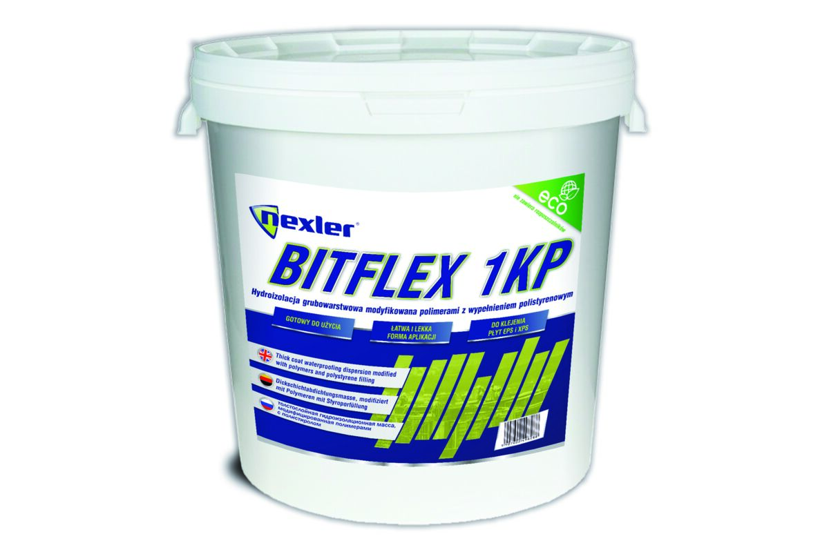 Masa hydroizolacyjna grubowarstwowa Nexler Bitflex 1KP 30 l - Bricomarche.pl