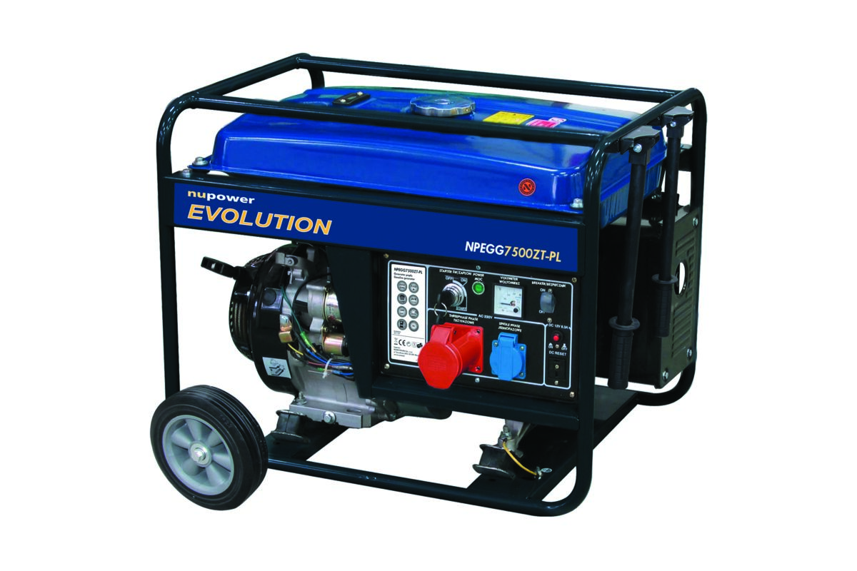 Generator (NPEGG7500ZTPL) 7,5 KW NUPOWER EVOLUTION - Bricomarche.pl