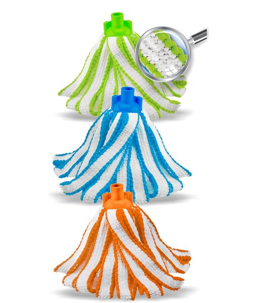 Mop DUO COLOR z mikrofibry Ravi - Bricomarche.pl