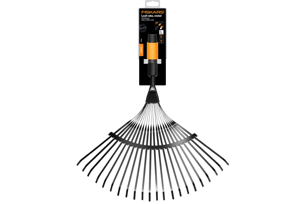 Grabie do liści metalowe QuikFit Fiskars 7 cm - Bricomarche.pl