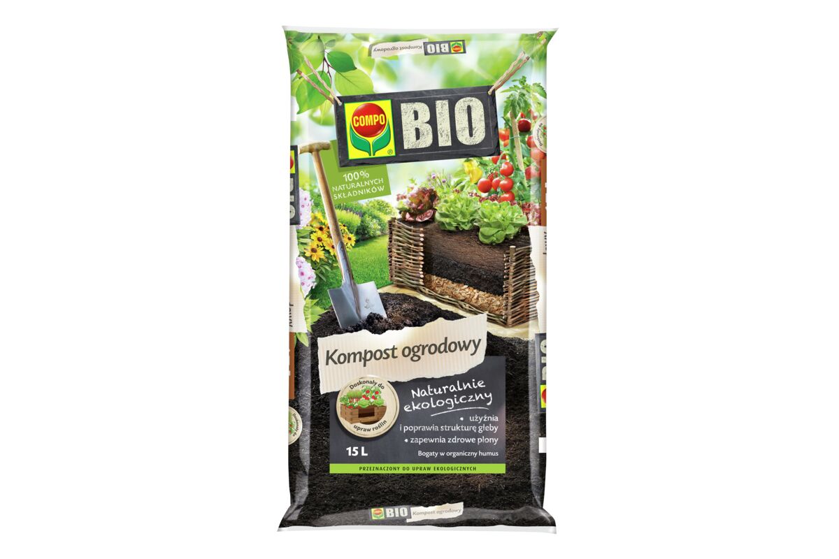 Kompost ogrodowy BIO 15 l COMPO BIO - Bricomarche.pl