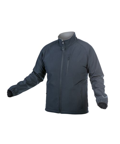 Kurtka softshell BIESE czarna S (48) - Bricomarche.pl