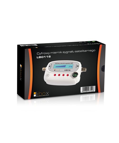 Miernik cyfrowy sygnału satelitarnego sat finder LB0116 LIBOX - Bricomarche.pl