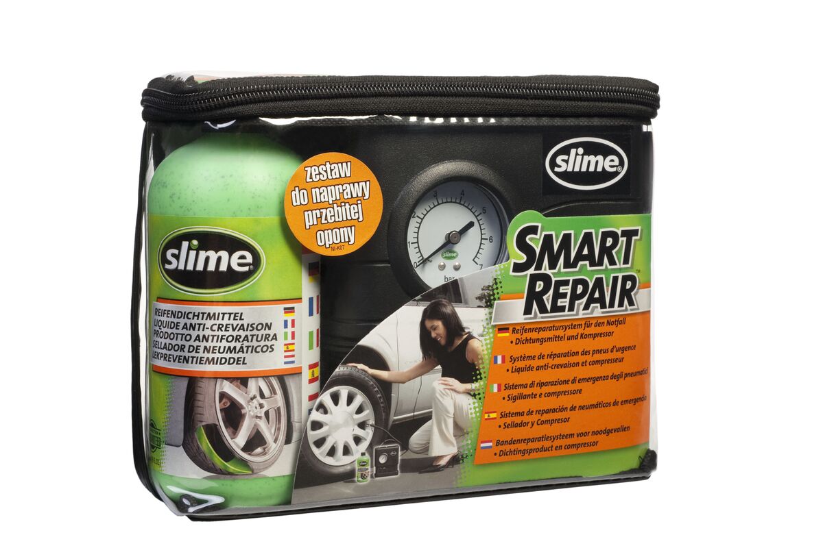 Zestaw naprawczy do opon z kompresorem Smart Spair Slime - sklep ...