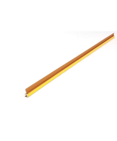 Listwa przyokienna 6 mm PVC z uszczelką Złoty Dąb 2,5 m - Bricomarche.pl