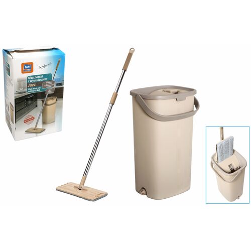 Mop płaski z wyciskaczem JAZZ - Bricomarche.pl