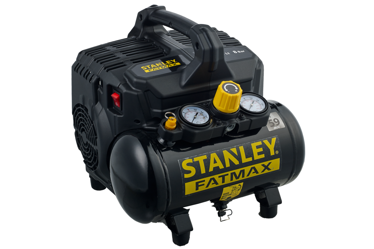 Kompresor wyciszony 6 l STANLEY FATMAX - Bricomarche.pl