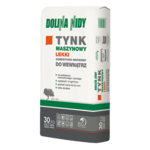 Tynk cementowo-wapienny maszynowy lekki 30 kg Dolina Nidy - Bricomarche.pl