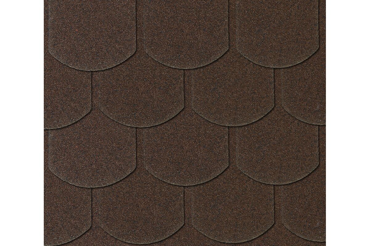 Gont bitumiczny karpiówka brązowy - Bricomarche.pl