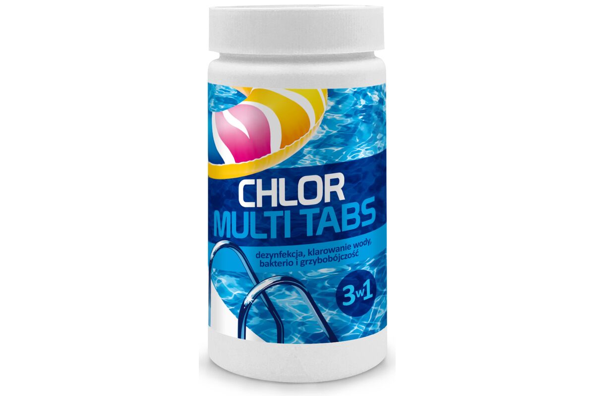 Chlor Multi Tabs 3w1 1 kg GAMIX - Bricomarche.pl