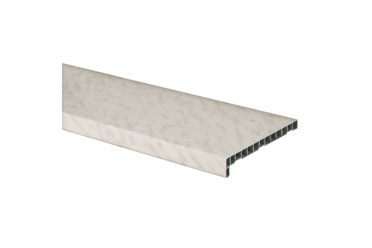 Parapet wewnętrzny PVC 30 x 99 cm marmur Plasti King - Bricomarche.pl