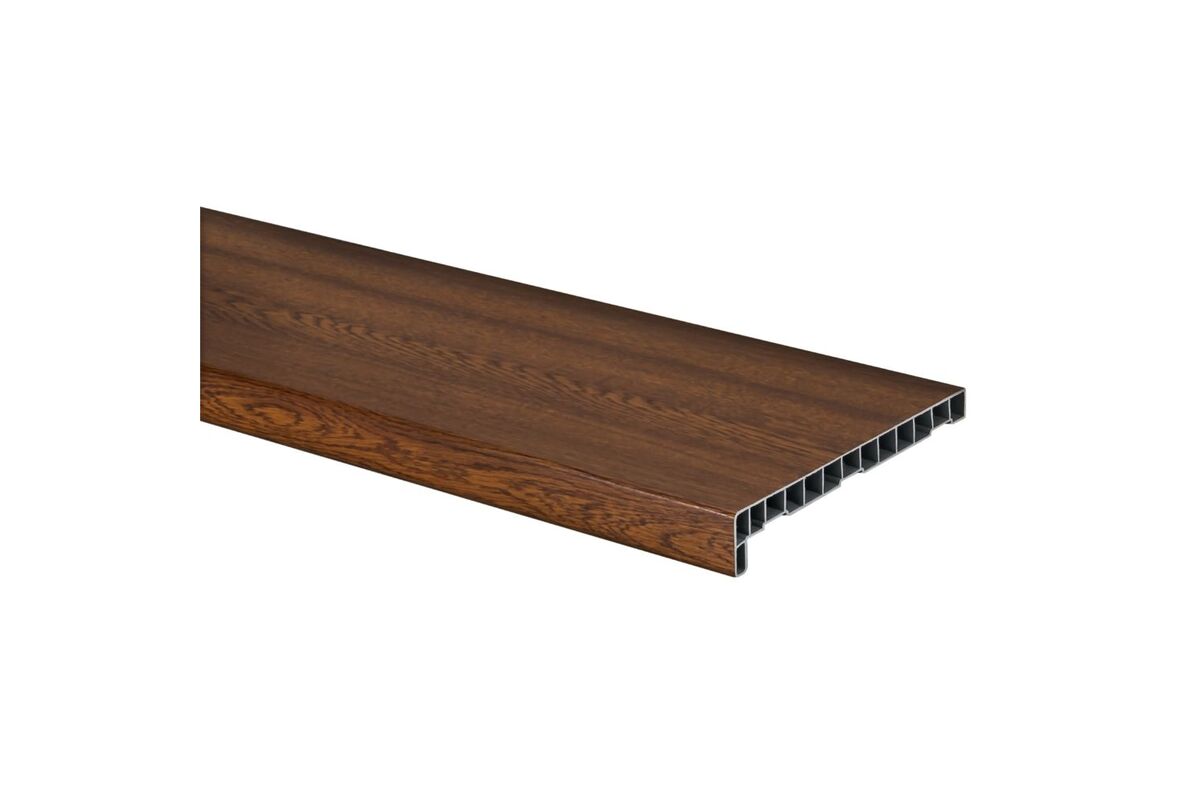 Parapet wewnętrzny PVC 25 x 156 cm złoty dąb Plasti King - Bricomarche.pl