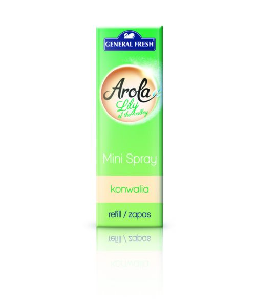 Odświeżacz Mini Spray Arola - zapas 15 ml konwalia General Fresh ...