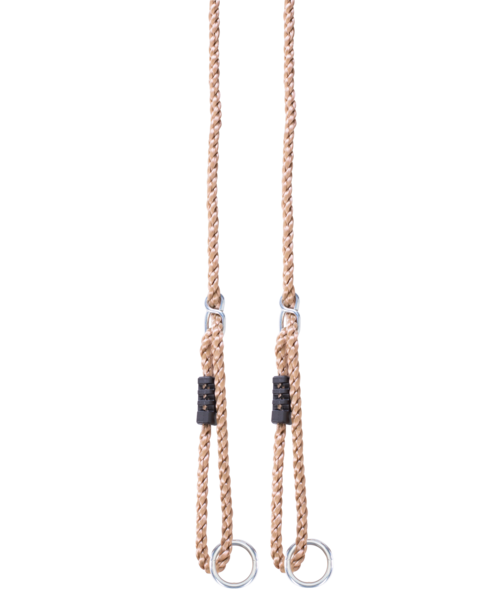 Huśtawka z drewna świerkowego 40 x 16 cm z linami 1,8 m - Bricomarche.pl