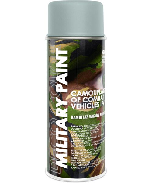 Farba do kamuflażu Military Paint Ral 7038 grey 0,4 l DECO COLOR ... Farba do kamuflażu Military Paint Ral 7038 grey 0,4 l DECO COLOR ...
