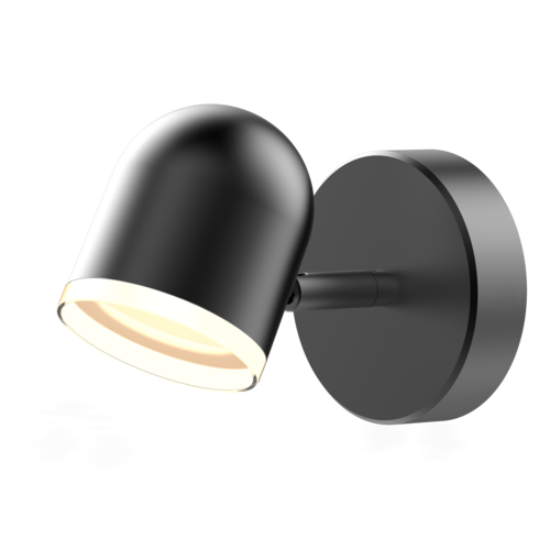 Kinkiet LED RAWI 1 czarny 3000K - Bricomarche.pl