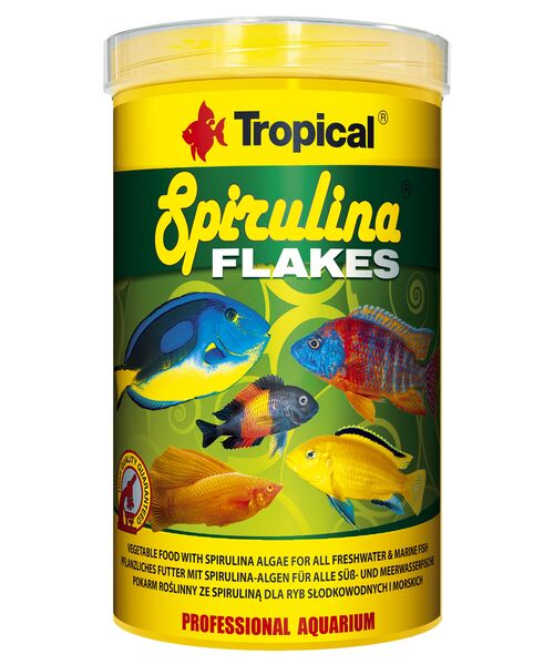 Pokarm dla ryb Spirulina Flakes 1000 ml / 200 g Tropical - Bricomarche.pl