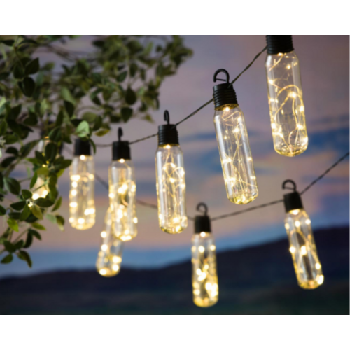 Girlanda solarna LED czarna - Bricomarche.pl