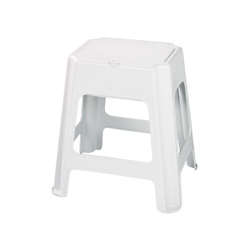 Taboret biały - Bricomarche.pl