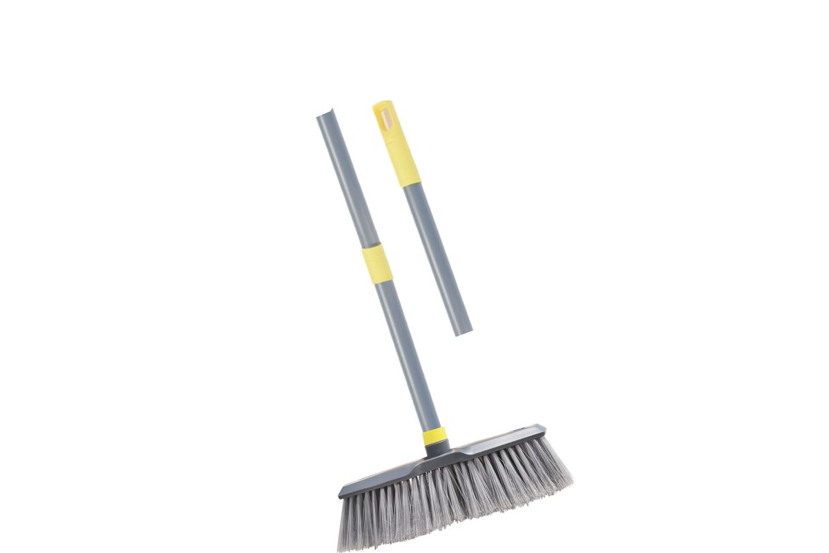 Miotła z kijem teleskopowym CLEAN 28 x 130 cm - Bricomarche.pl