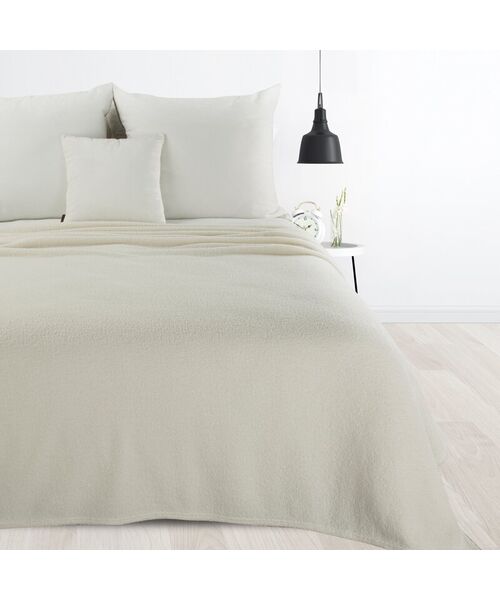 Koc BUKLA 150 x 200 cm kremowy - Bricomarche.pl