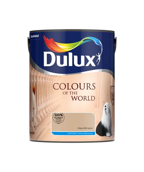 Farba lateksowa Dulux Kolory Świata Stepy Bengalu 5 l - Bricomarche.pl