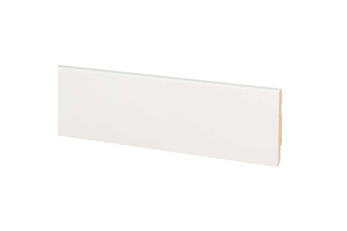 Listwa przypodłogowa MDF SF Biała 14 x 68 x 2400 mm folia FnProfile ...