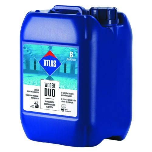 Hydroizolacja dwuskładnikowa WODER DUO elastyczna komponent B mokry 8 ...