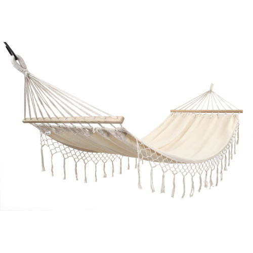 Hamak Miami 200 x 150 cm kremowy - Bricomarche.pl