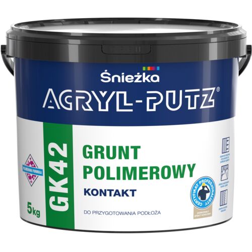 Grunt polimerowy Kontakt Acryl-Putz GK42 5 kg - sklep Bricomarche.pl