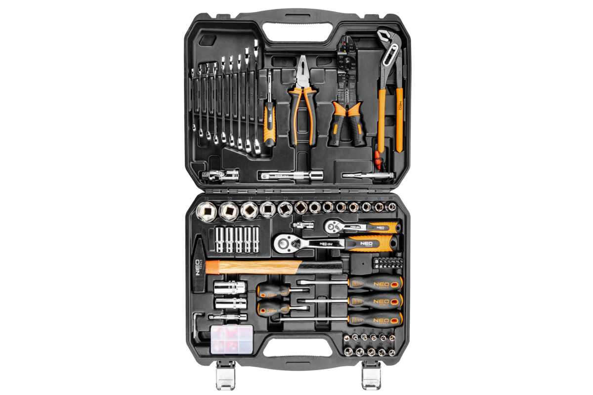 Zestaw narzędzi w walizce 100 elementów NEO - Bricomarche.pl