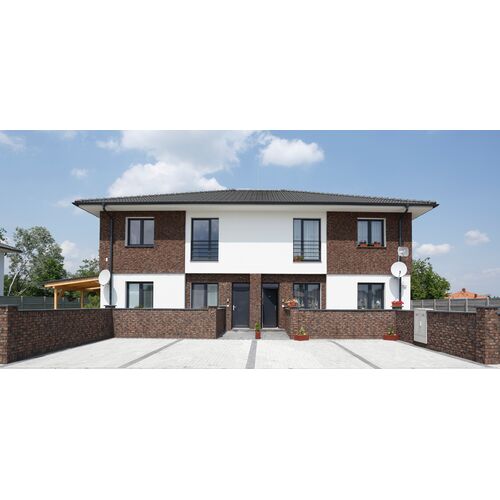 Płytka betonowa Rustik 568 - 1 m² z fugą - Bricomarche.pl