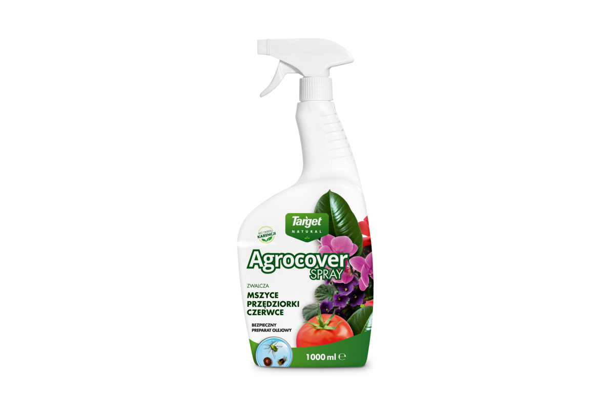 Agrocover Spray - preparat na mszyce, przędziorki, wciorniastki, środek szkodnikobójczy 1000 ml ...