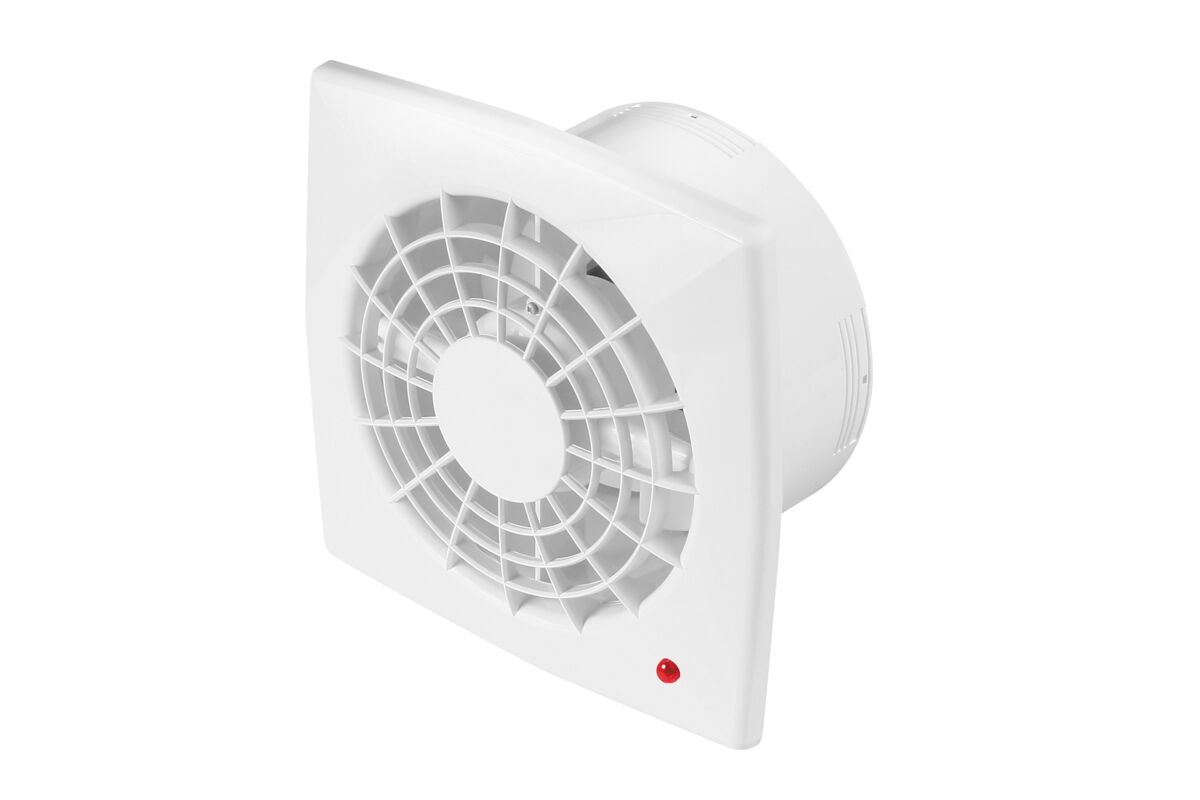 Wentylator łazienkowy WGB150T biały, 0,803 kg, Ø150, opóźnienie wyłączenia AWENTA - Bricomarche.pl