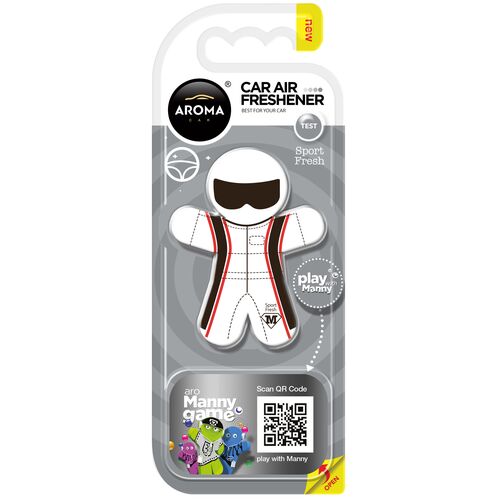 Zapach do auta Manny sport fresh Aroma - Bricomarche.pl