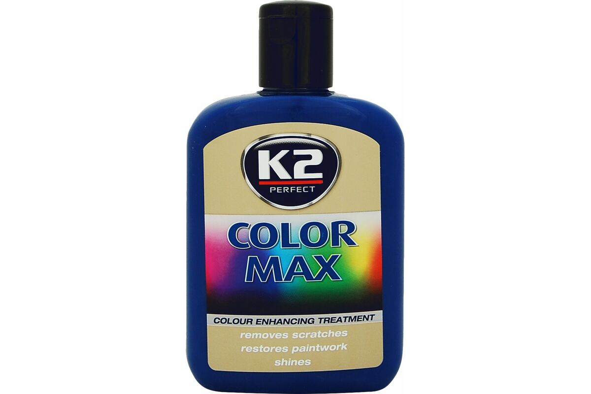 Wosk koloryzujący COLOR MAX niebieski 200 ml K2 - Bricomarche.pl