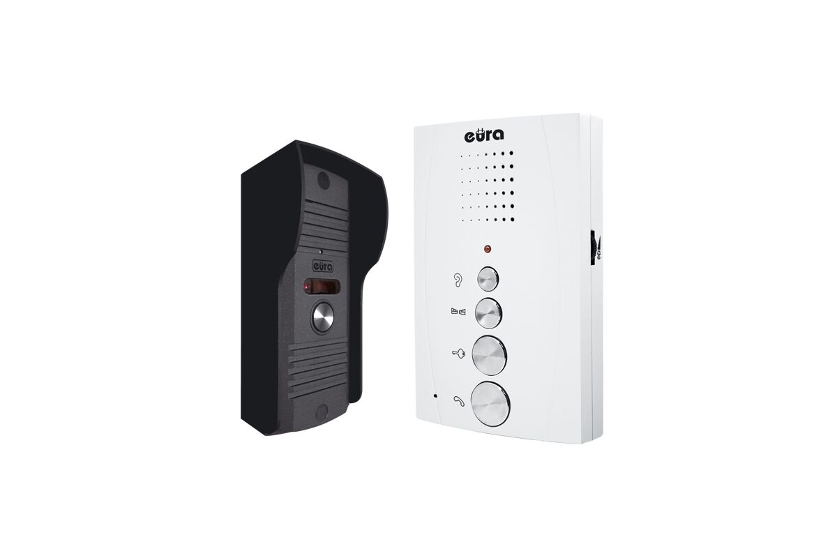 Domofon jednorodzinny INVITO ADP-11A3 biały Eura - Bricomarche.pl